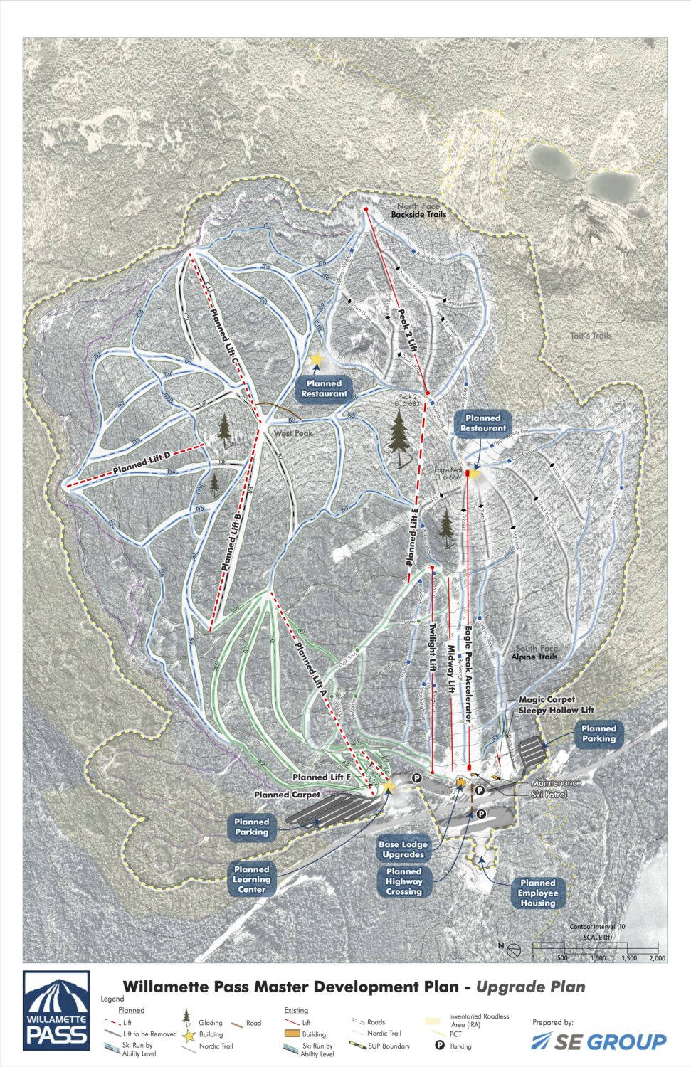 Willamette Pass Proposed Master Development Plan - Willamette Pass